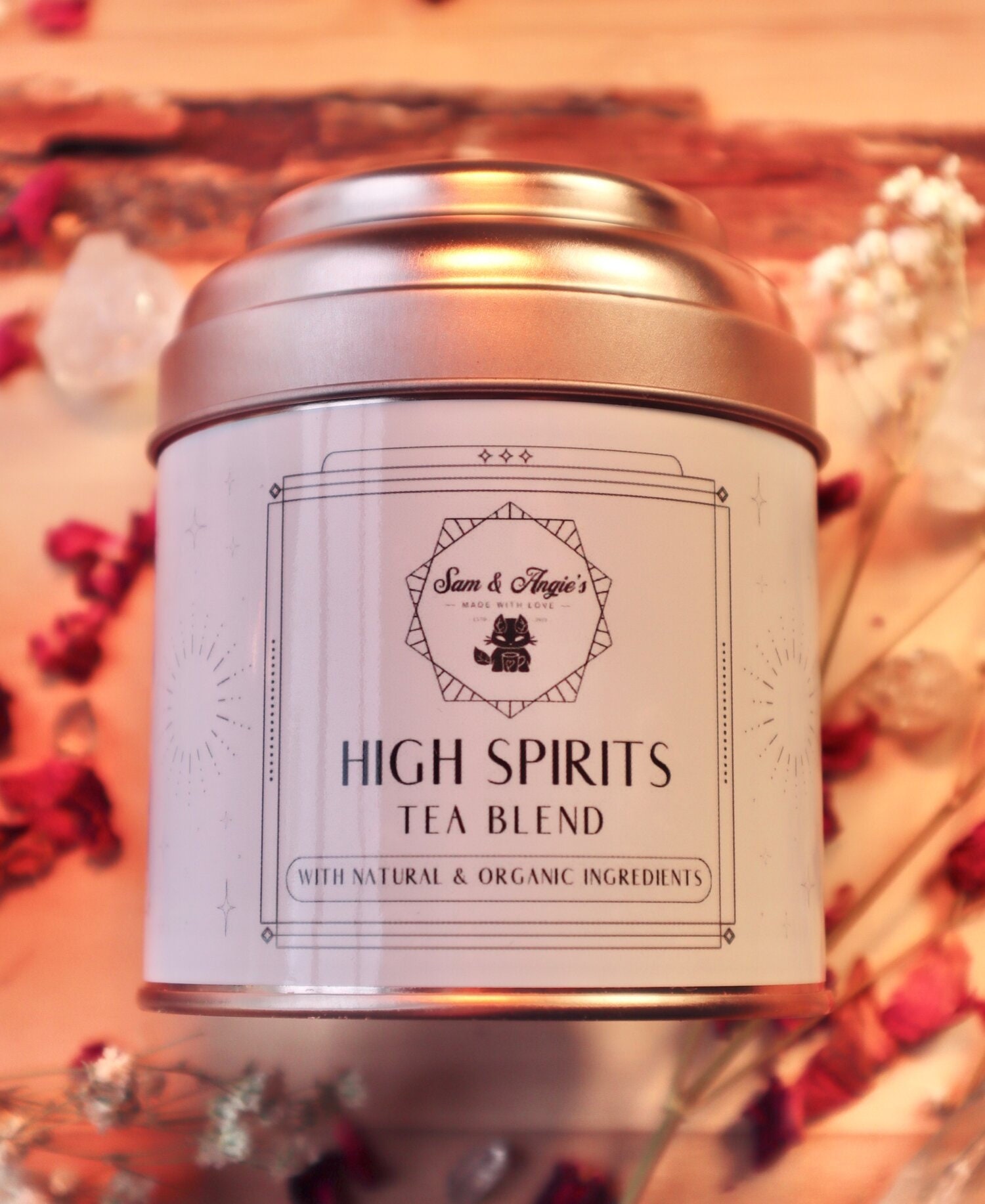 High Spirits Tea Blend 100% Organic and Natural - Etsy