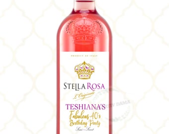 Stella Rosa Label | Etsy