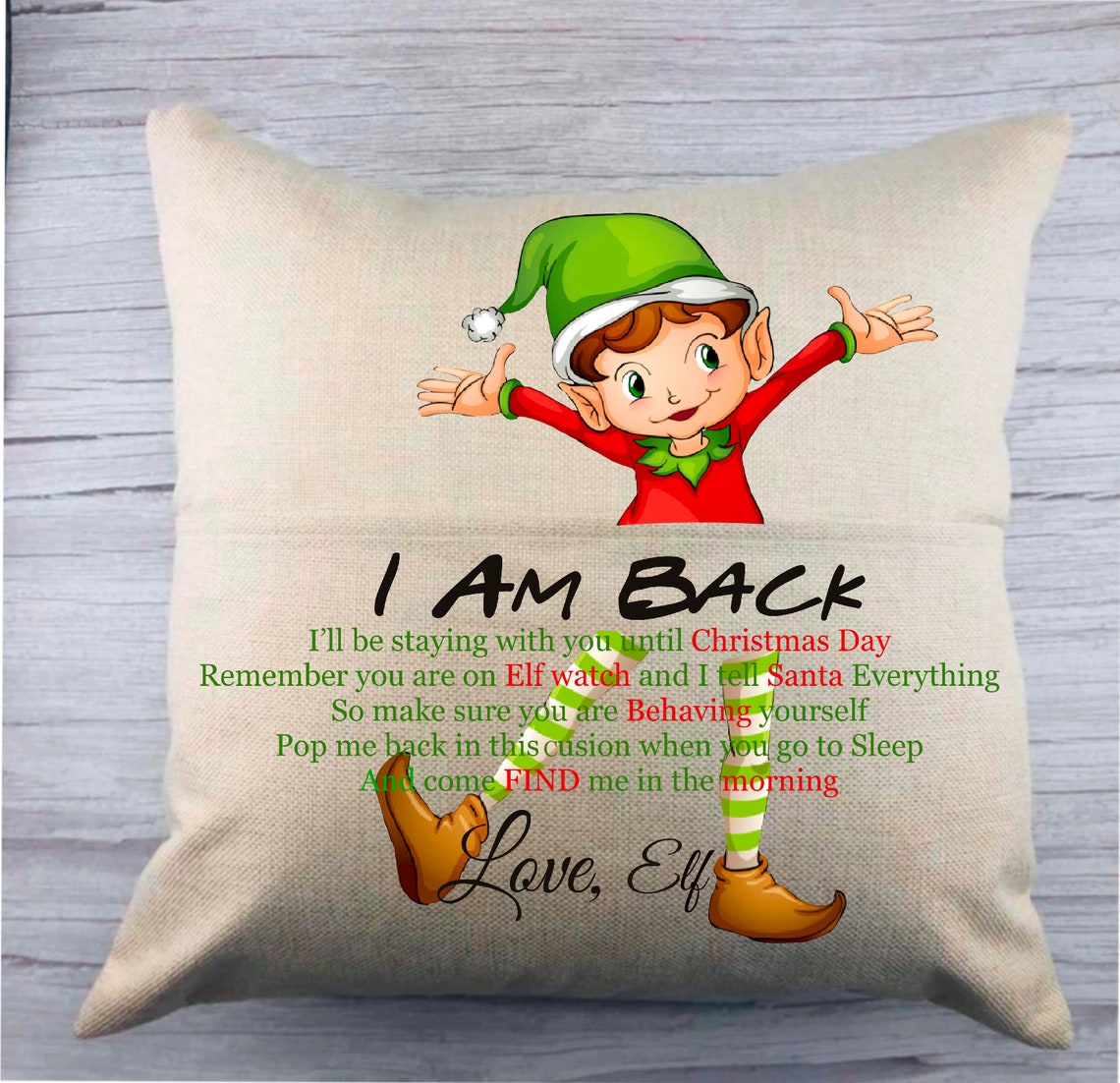 I Am Back Elf Png Elf Png Christmas Sublimation Png Digital - Etsy