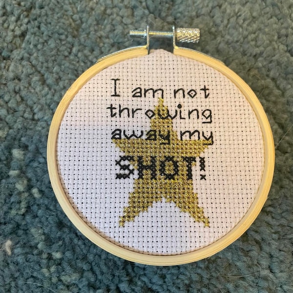 Hamilton Cross Stitch - Etsy
