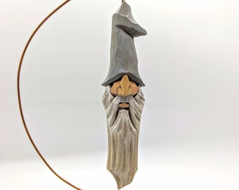 Hand Carved Wizard - Etsy