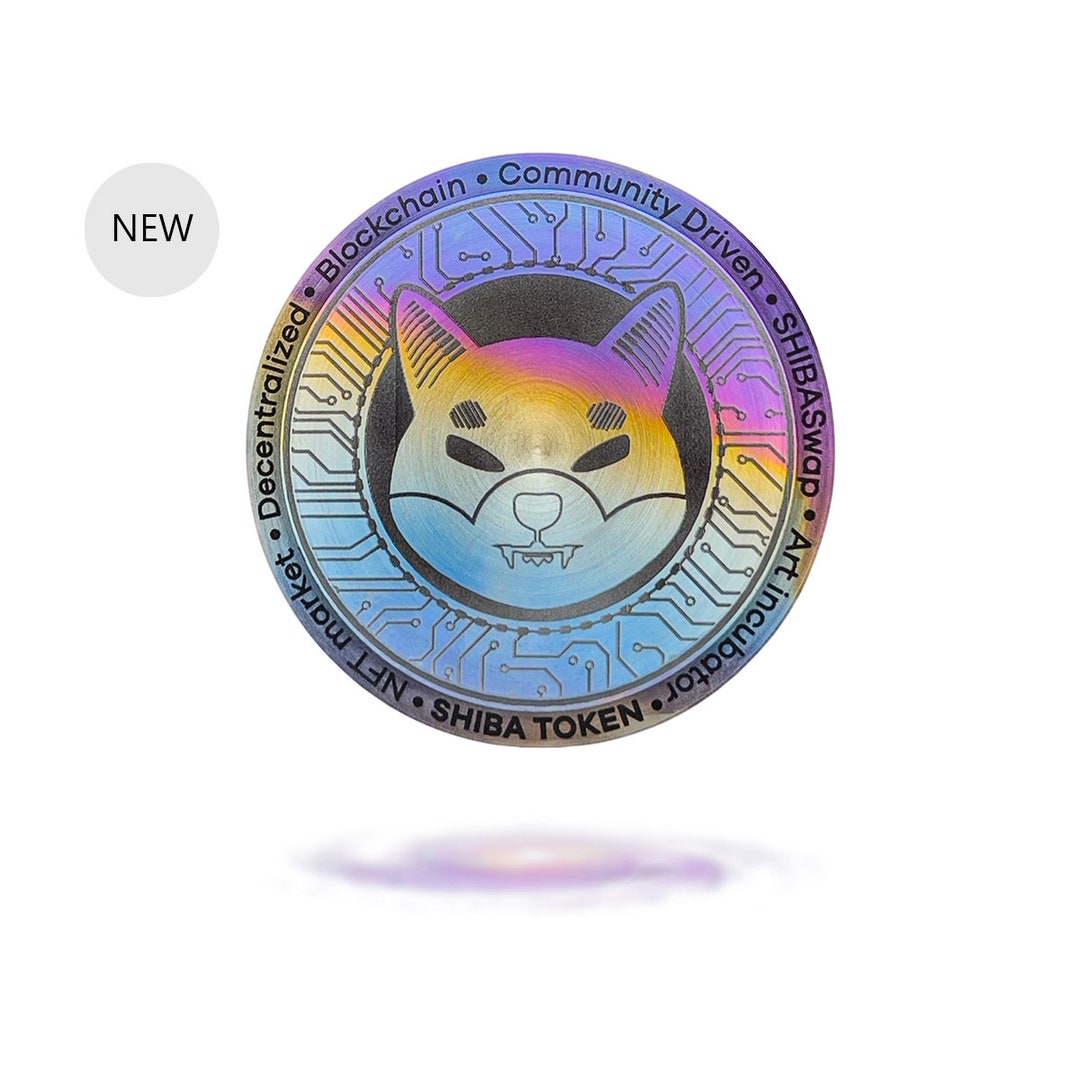Shiba Inu (SHIB) Galaxy Coin by Cryptochips | Custom Physical Crypto ...