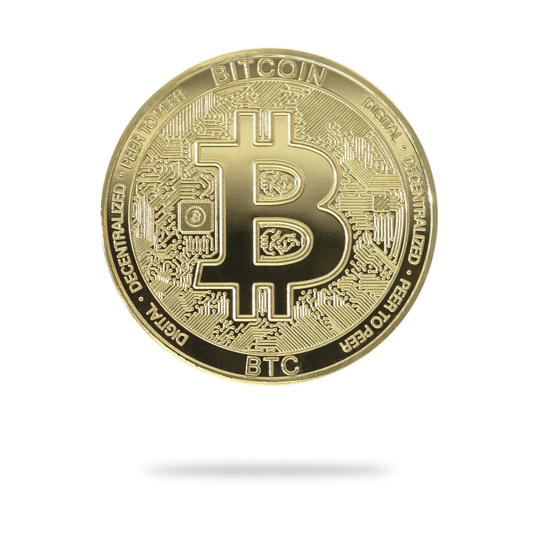 Bitcoin (BTC) Physical Crypto Coin by Cryptochips | Best Selling ...