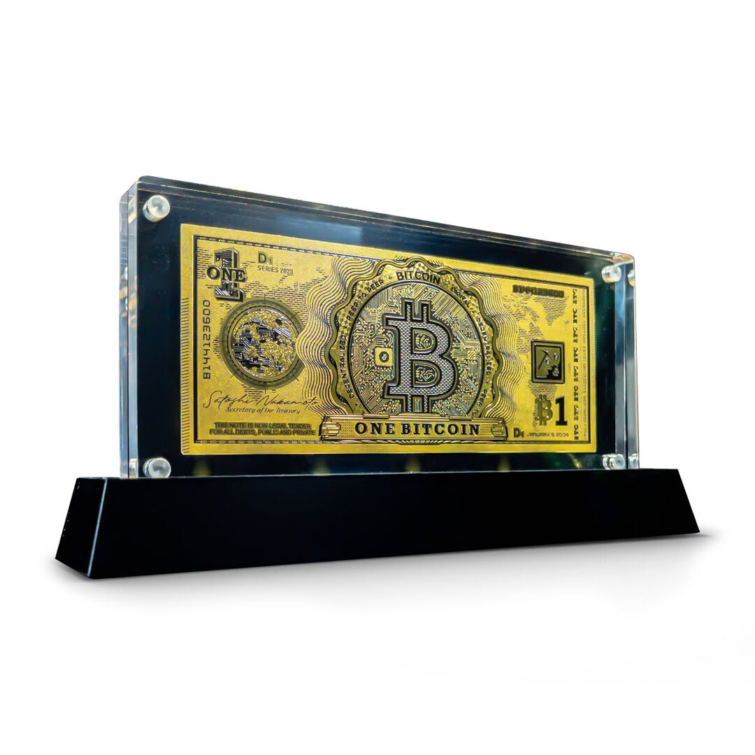 LED Moon Money Display Stand | Magnetic Acrylic Display Case for ...