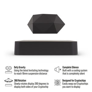 Levitating Crypto Coin Display by Cryptochips | the Ultimate Way to ...