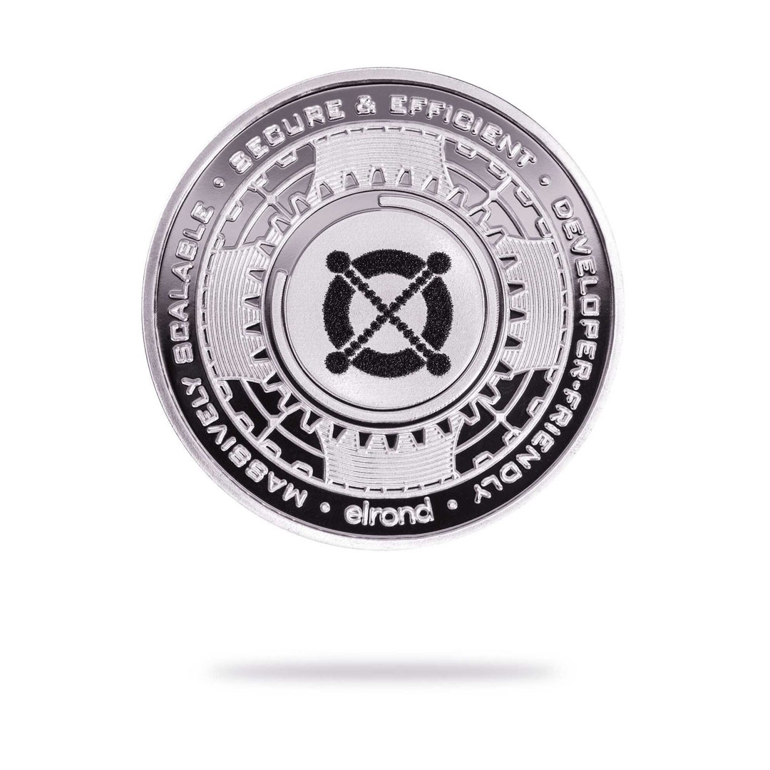 Elrond (EGLD) Physical Crypto Coin by Cryptochips | Best Selling ...