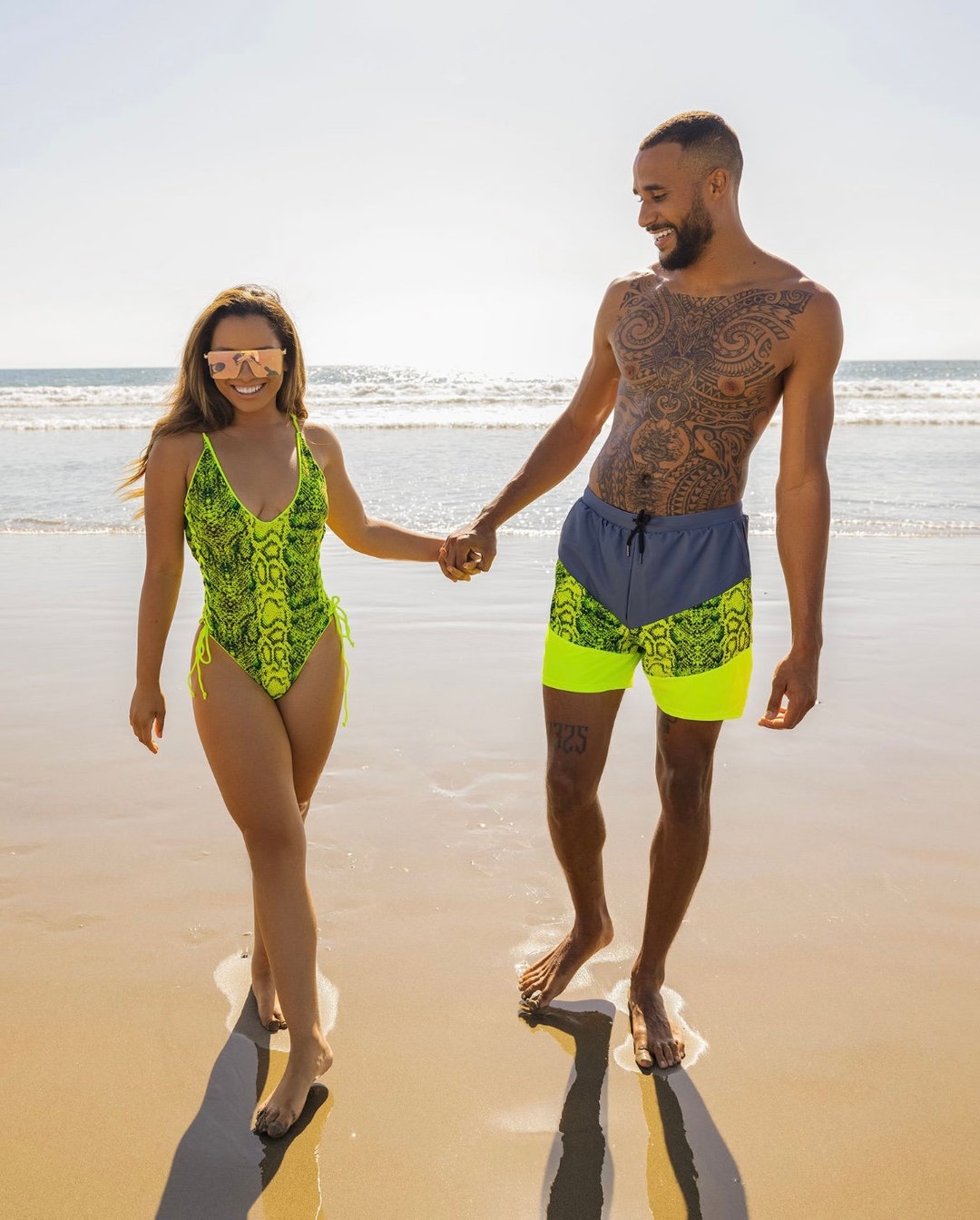 Matching Swimsuits for Couples Matching Swimwear Swimsuits - Etsy