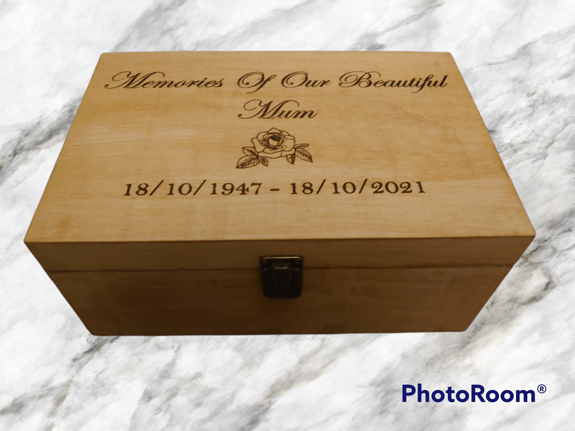 Memory Box. Keepsake Box, Personalised Box, Memory Box for Loss ...