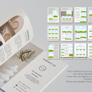 Wholesale Line Sheet Product Catalog Template | Canva Editable ...