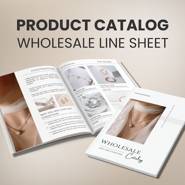 Catalogue Template - Etsy