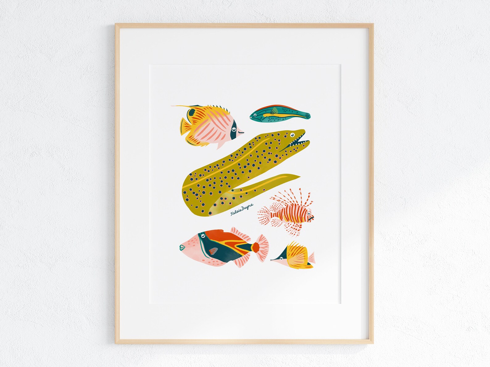 Hawaiian Fish Art Print, Hawaii Art, Marine Life Art, Fish Print ...