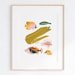 Hawaiian Fish Art Print, Hawaii Art, Marine Life Art, Fish Print ...