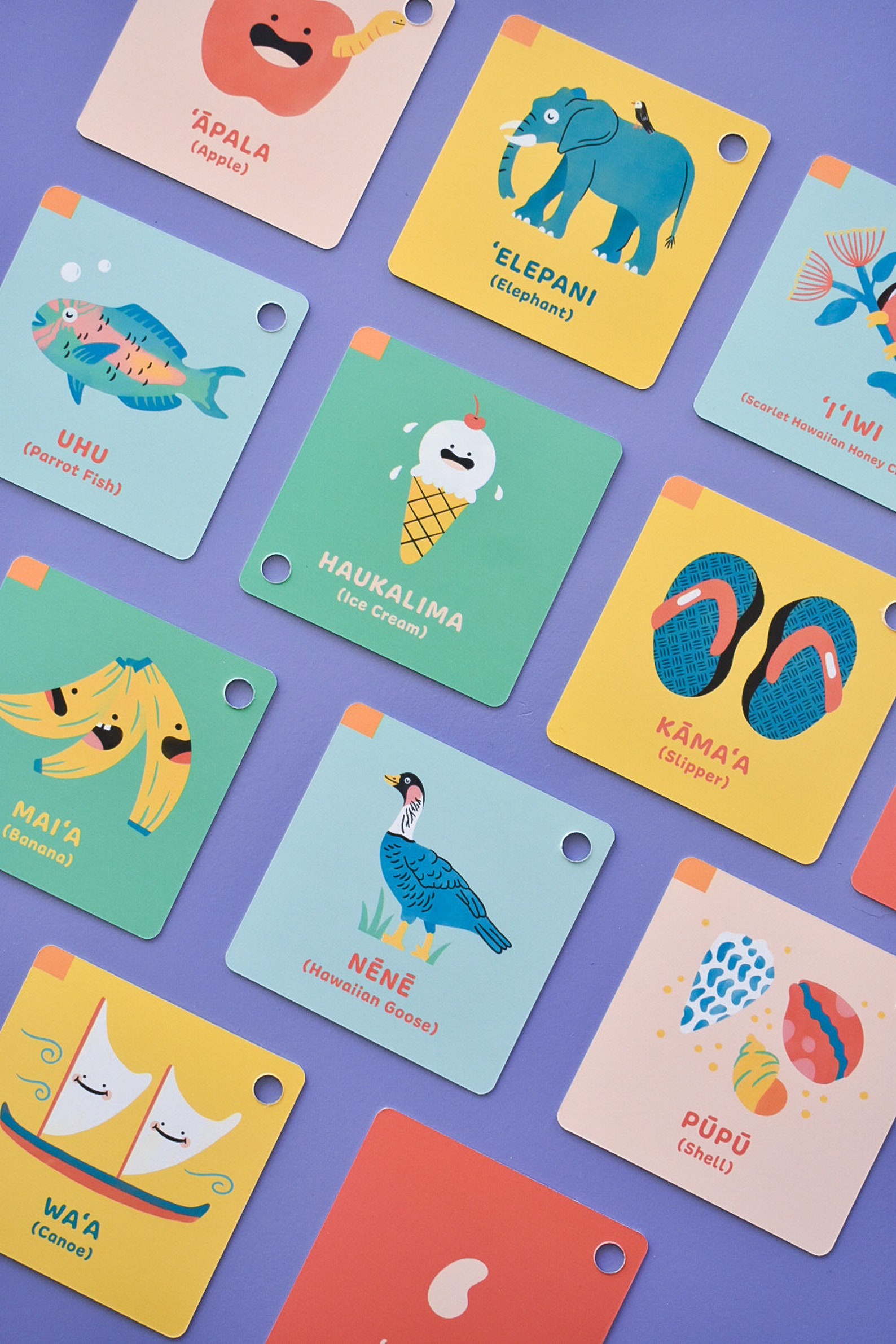 Keiki's First ʻŌlelo Hawaiʻi Flashcards, Hawaiian Flashcards, Hawaiian ...