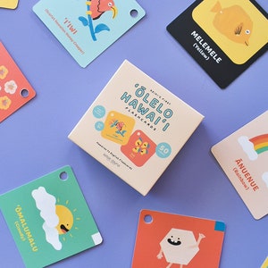Keiki's First ʻŌlelo Hawaiʻi Flashcards, Hawaiian Flashcards, Hawaiian ...