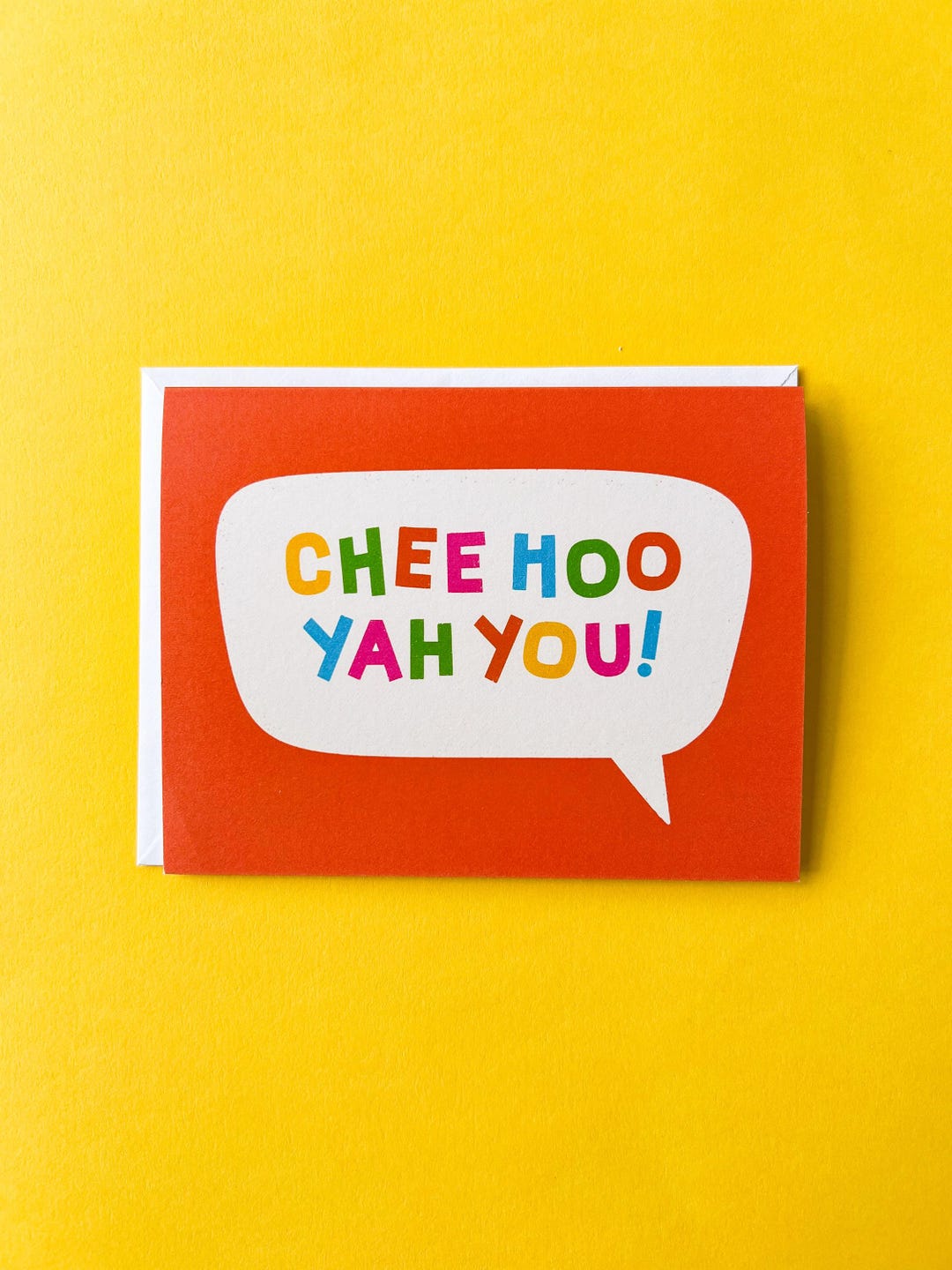 Chee Hoo Yah You Greeting Card, Happy Birthday Greeting Card, Hawaiian ...