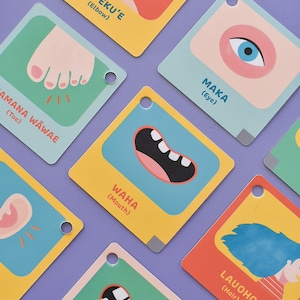 Keiki's First ʻŌlelo Hawaiʻi Flashcards, Hawaiian Flashcards, Hawaiian ...