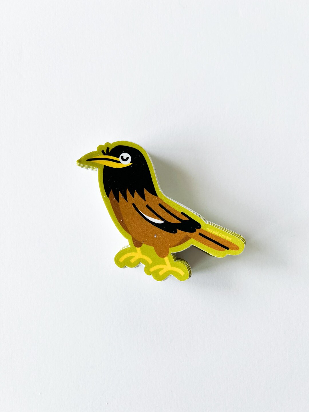 Mynah Bird Sticker, Bird Sticker, Hawaii Sticker, Hawaii Animals - Etsy