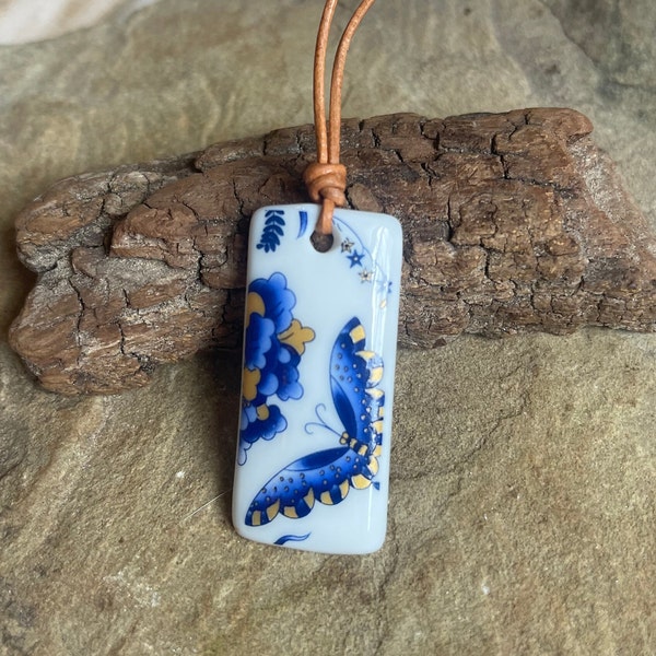 Porcelain Pendant - Etsy
