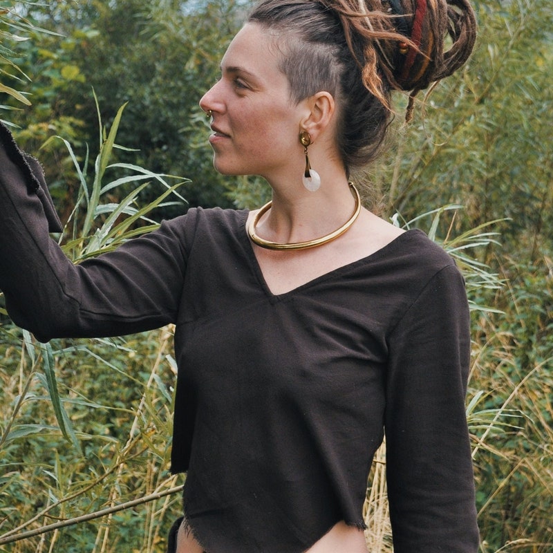 Flared Sleeve Tops - Etsy