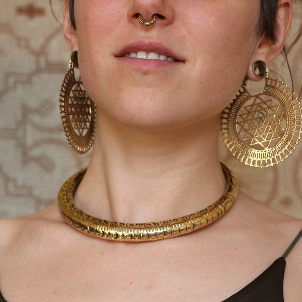 Torque Necklace - Etsy UK