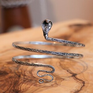 Egyptian Snake Armlet | Arm Band - Etsy