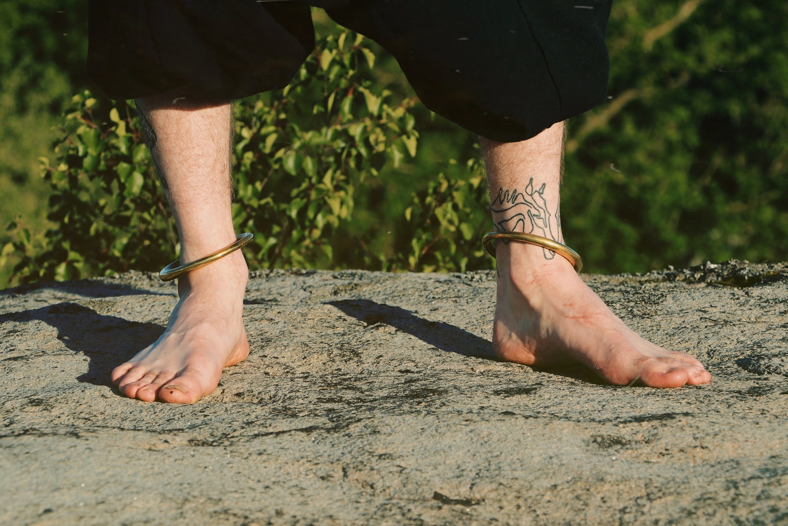 Brass Anklet | Ankle Cuff | Ankle Bracelet - Etsy