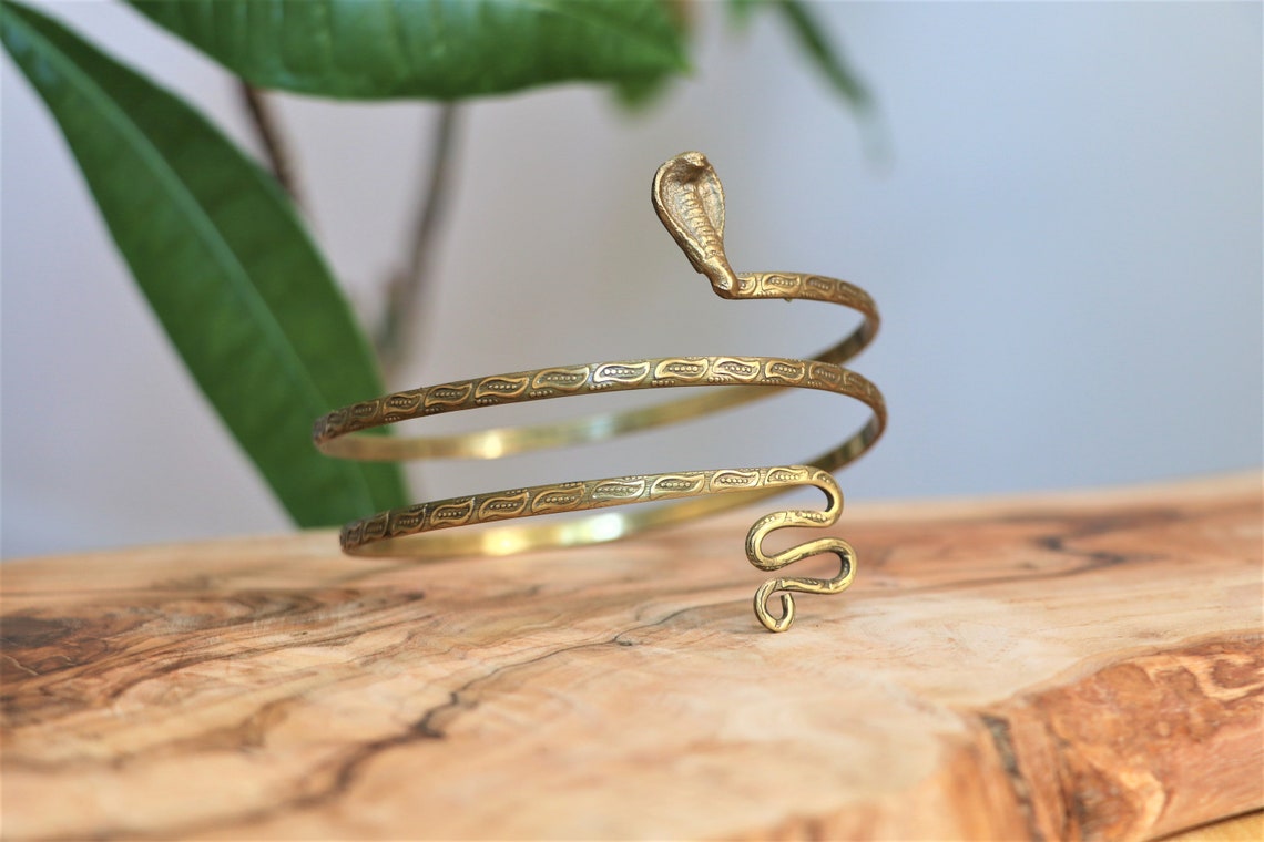 Egyptian Snake Armlet Arm Band | Etsy