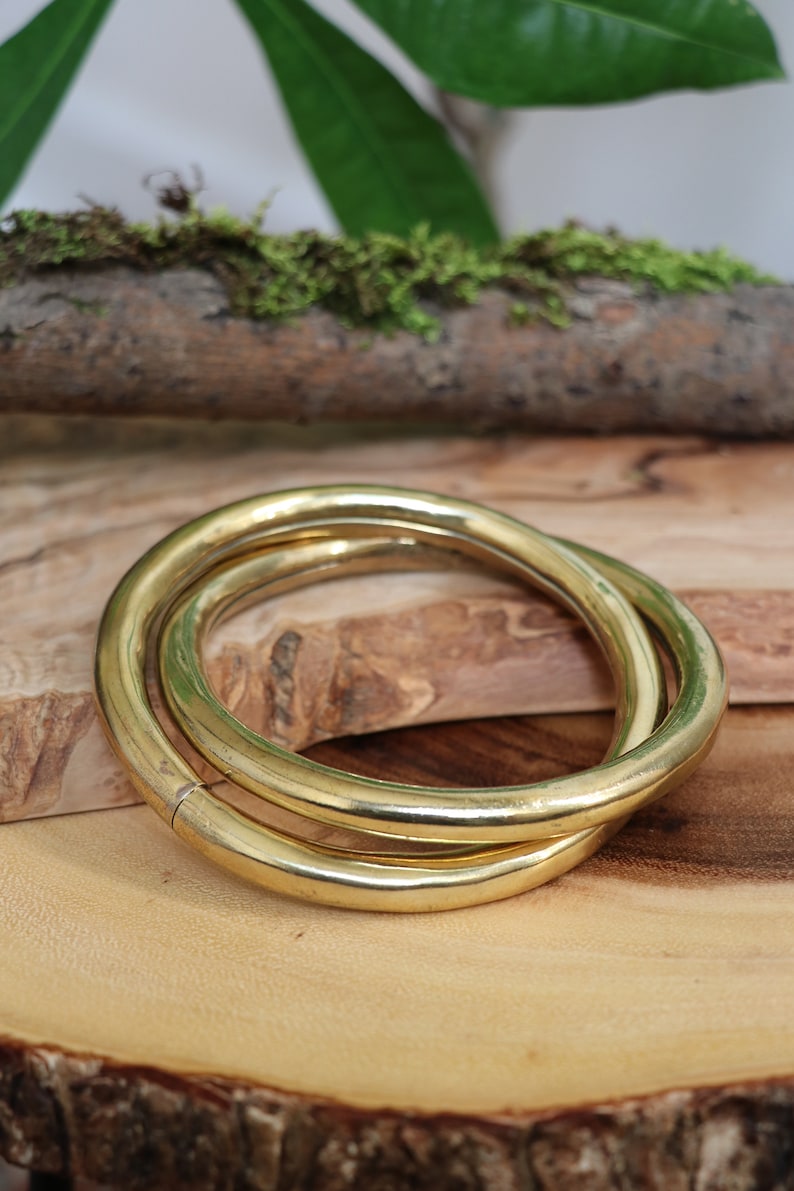 Brass Anklet | Ankle Cuff | Ankle Bracelet - Etsy