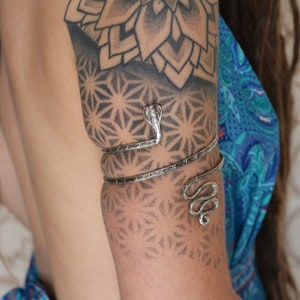 Egyptian Snake Armlet | Arm Band - Etsy