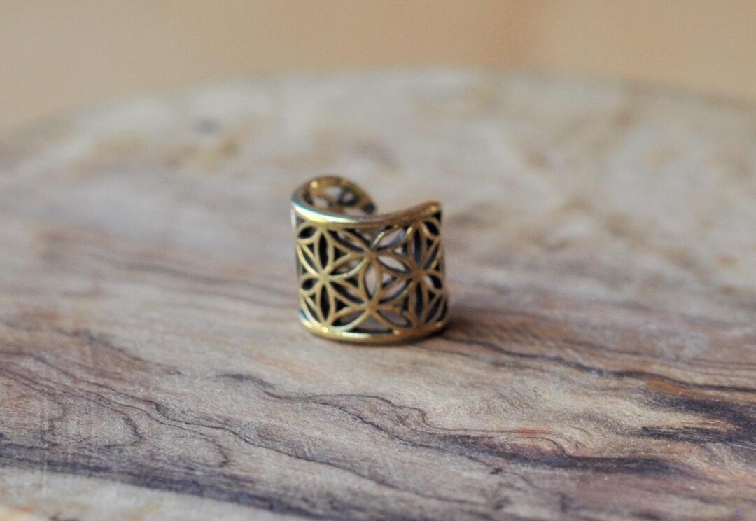 Flower of Life Dread/ear Cuff - Etsy