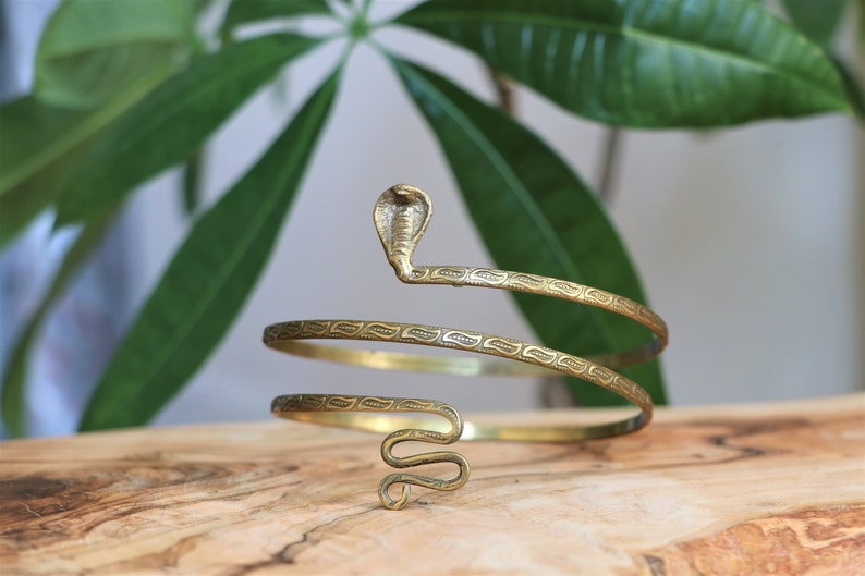Egyptian Snake Armlet Arm Band | Etsy