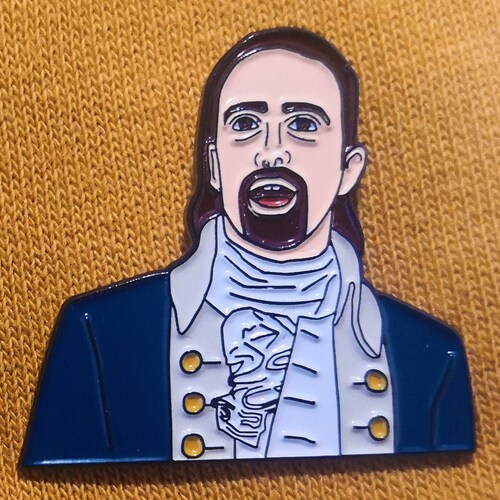 Musical Pin Series Hamilton - Etsy