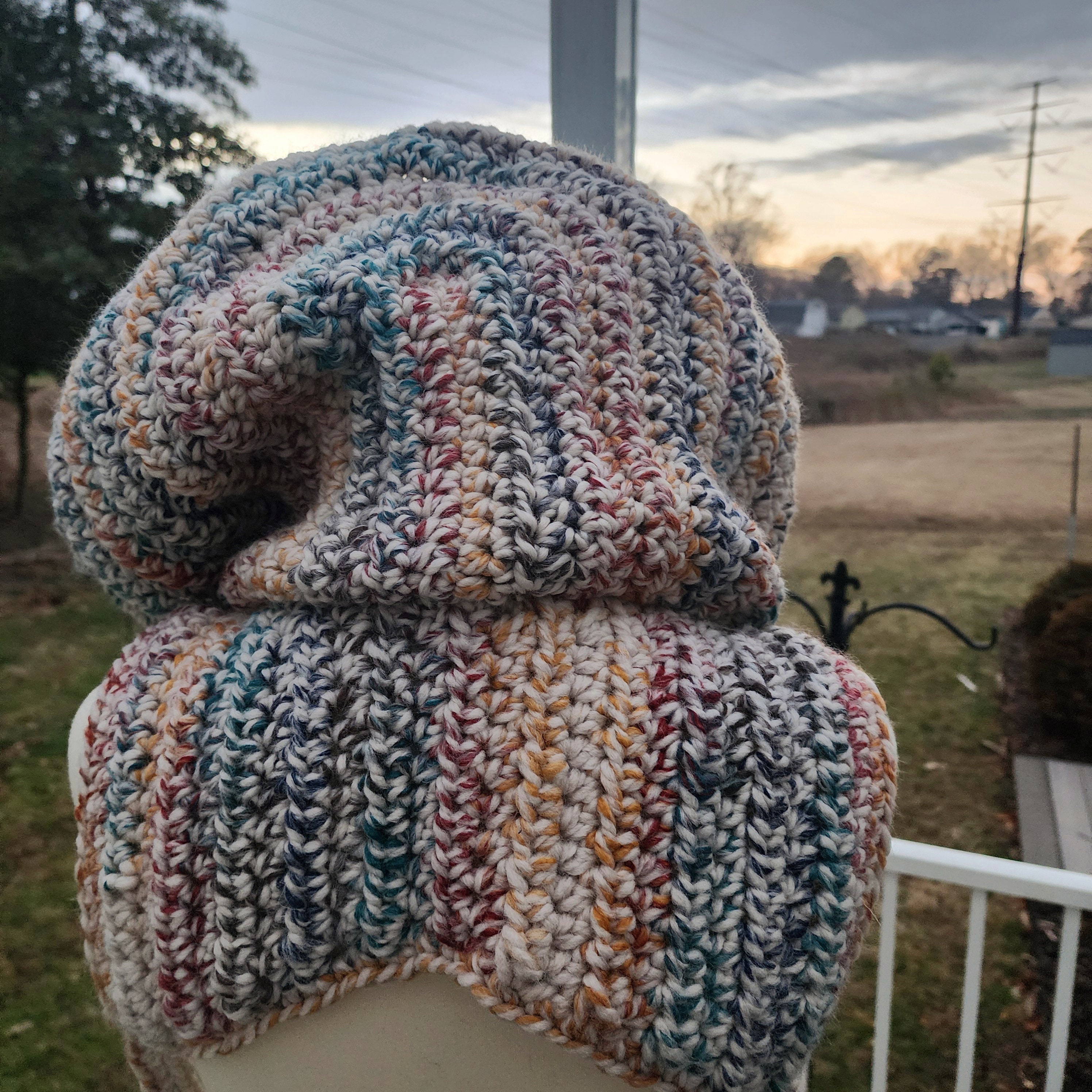 Matrixx Hood, Crochet Matrixx Hood, Crochet Hooded Cowl - Etsy