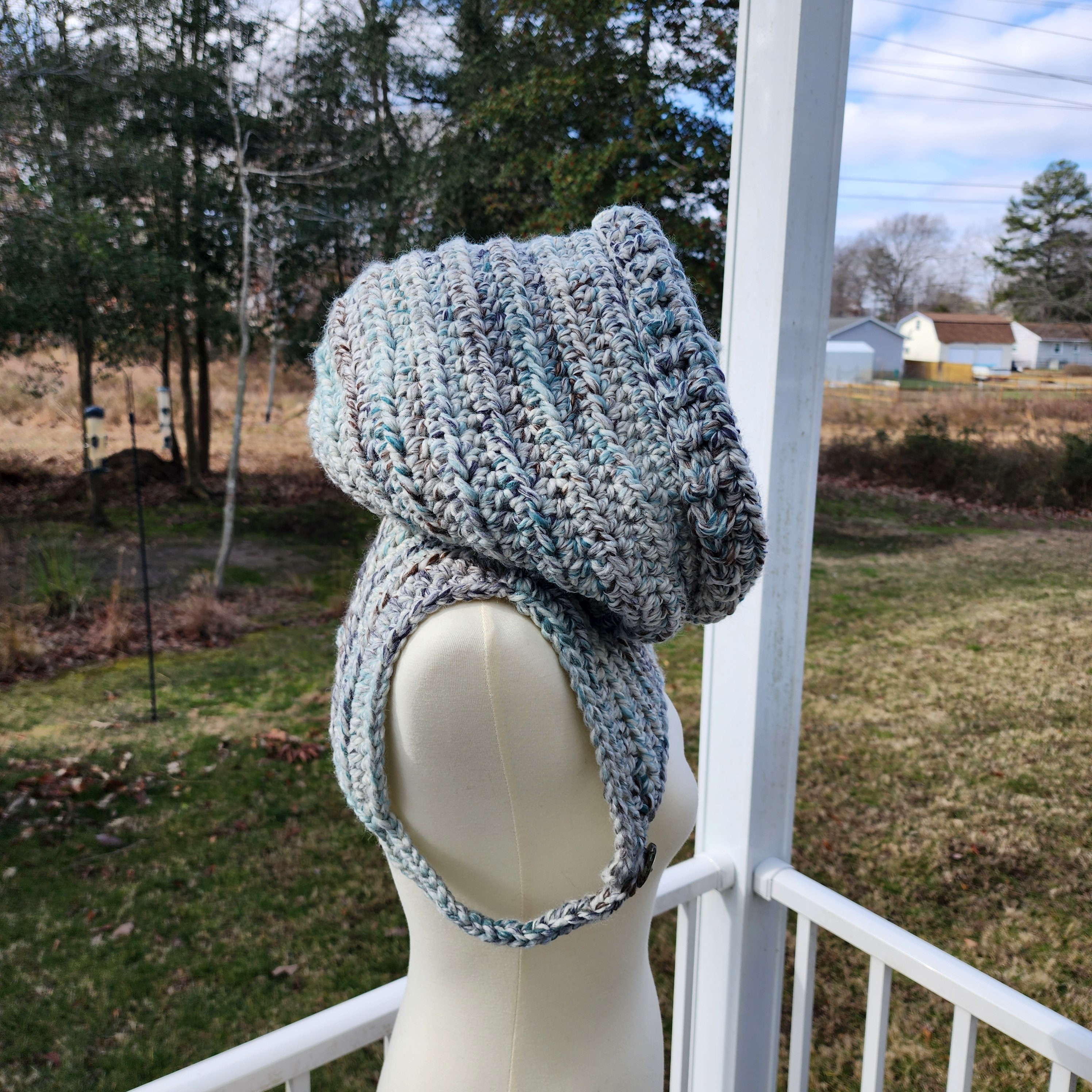 Matrixx Hood, Crochet Matrixx Hood, Crochet Hooded Cowl - Etsy