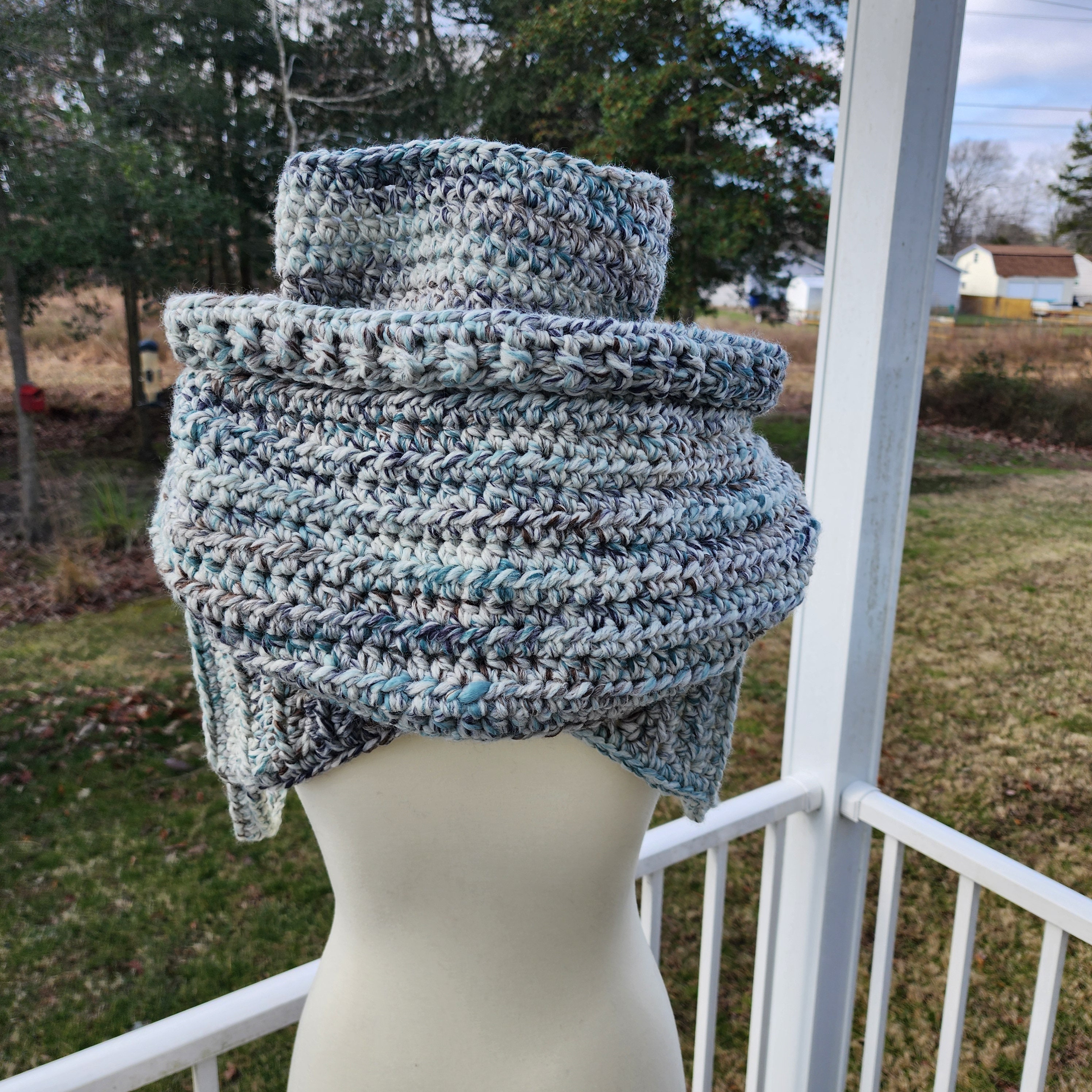 Matrixx Hood, Crochet Matrixx Hood, Crochet Hooded Cowl - Etsy