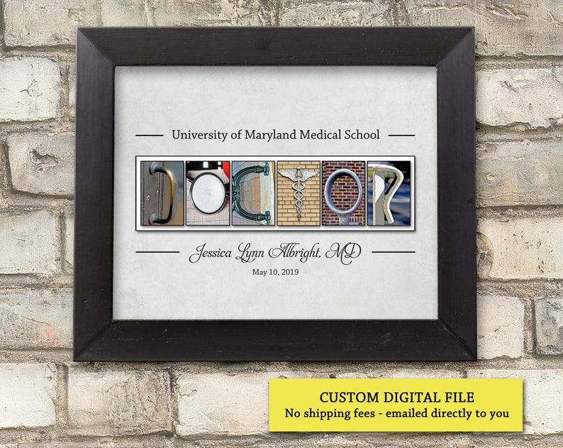 Personalized Doctor Graduation Gift Doctor Gift Graduation - Etsy UK