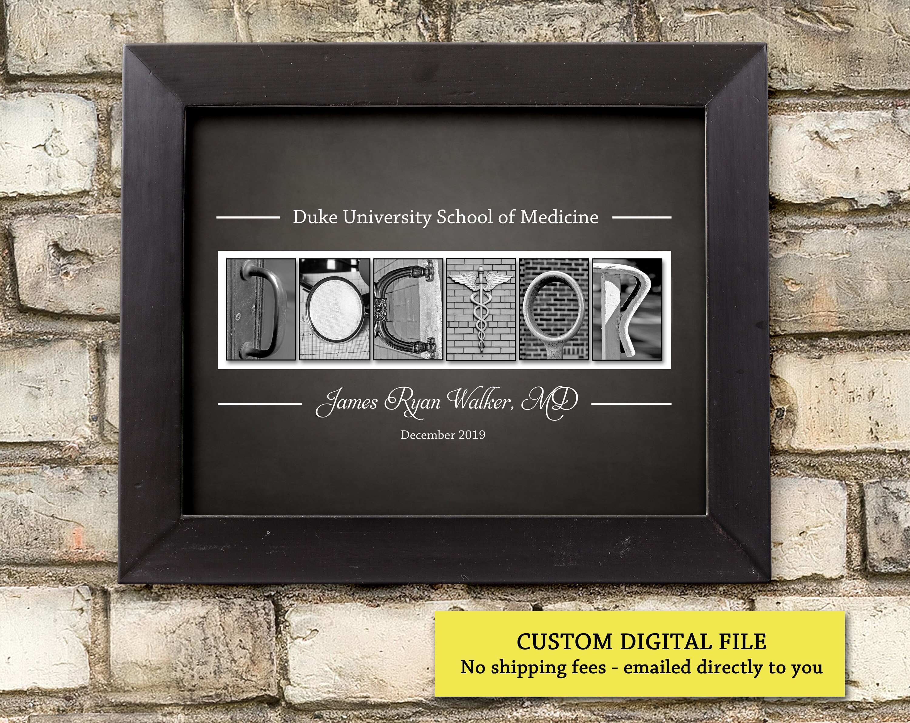 Personalized Doctor Graduation Gift Doctor Gift Graduation - Etsy UK