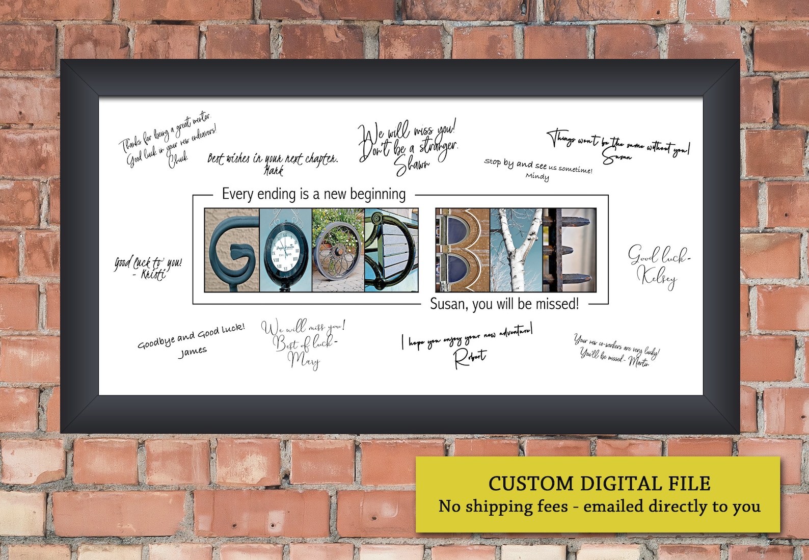 Personalized Good Bye Gift for Coworker, Farewell Gifts for Coworker ...