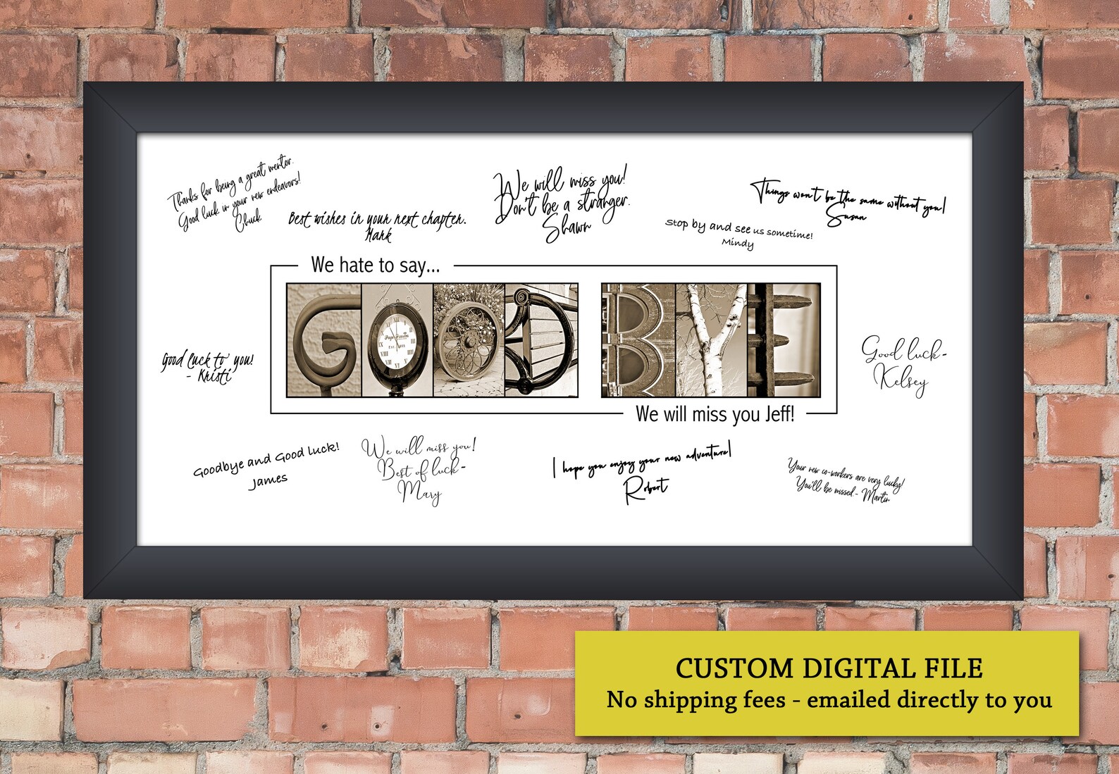 Personalized Good Bye Gift for Coworker, Farewell Gifts for Coworker ...