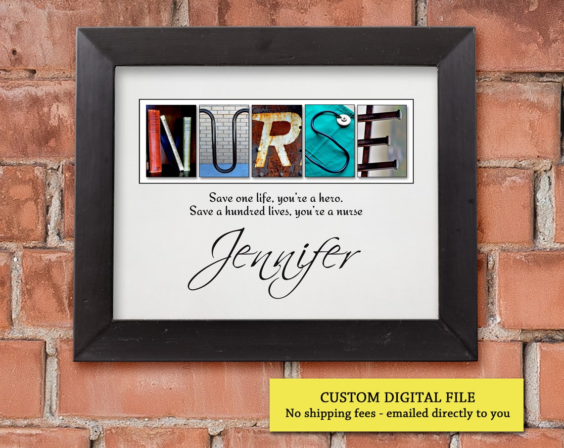 Nurse Gift Personalized Nurse Gifts Thank You Gift for - Etsy