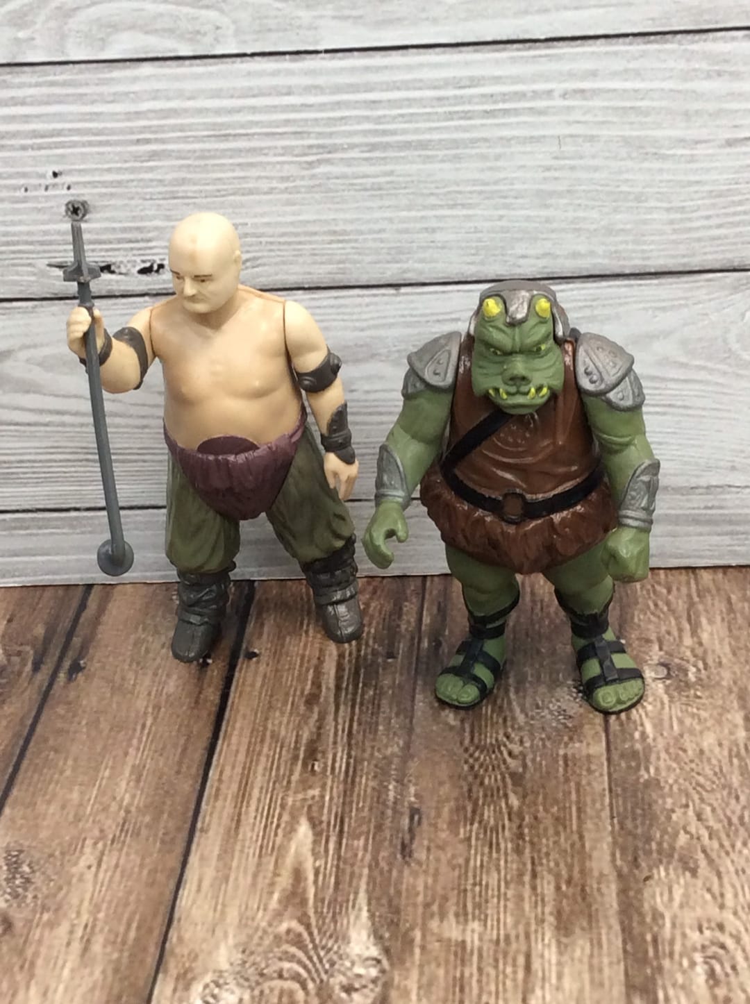 Star Wars Return of the Jedi Figures Rancor Keeper and Gamorrean Guard ...