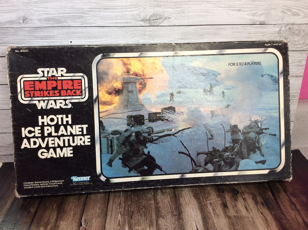 Vintage 1980 Star Wars Empire Strikes Back Hoth Ice Planet Adventure ...
