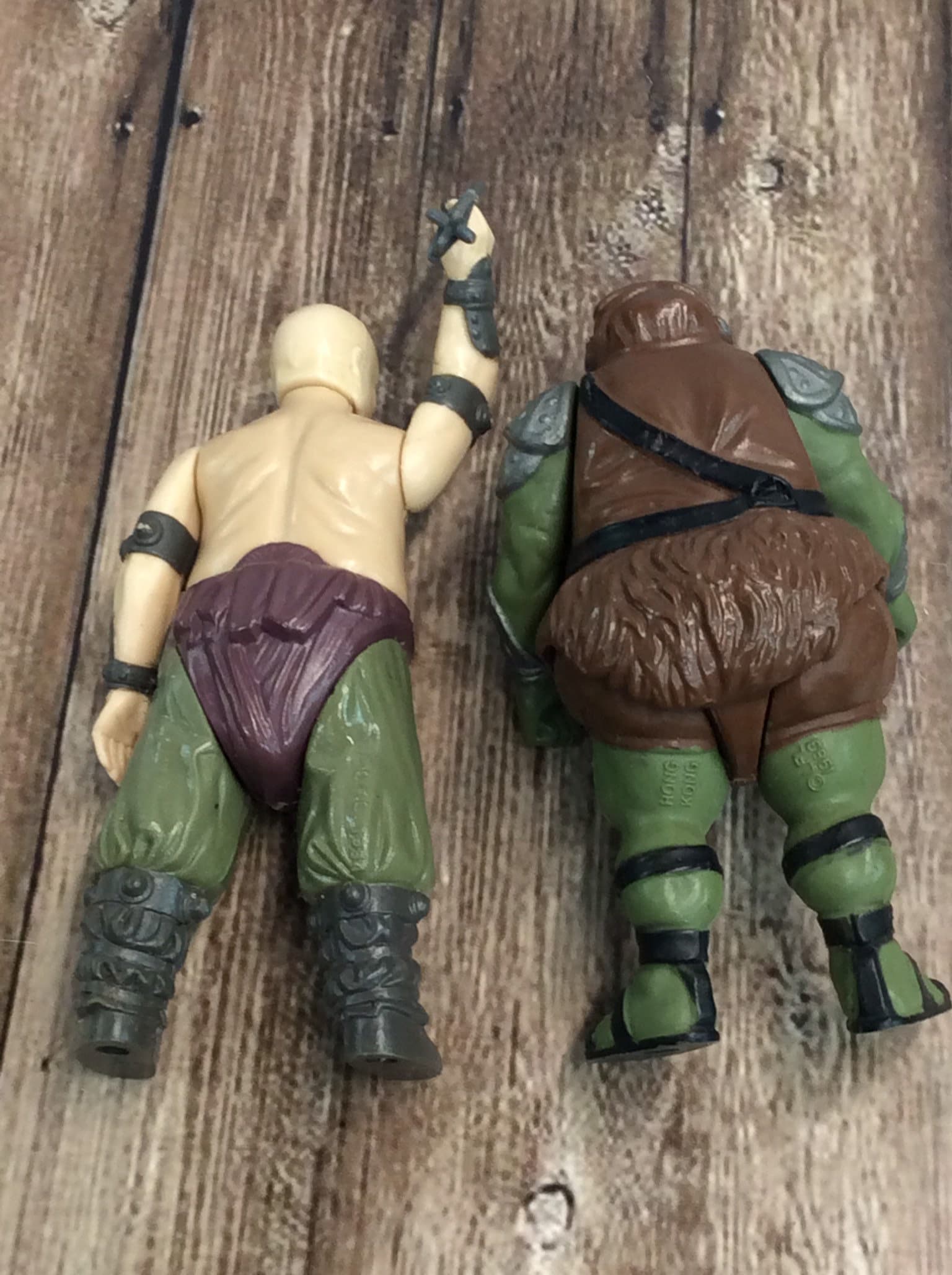 Star Wars Return of the Jedi Figures Rancor Keeper and Gamorrean Guard ...