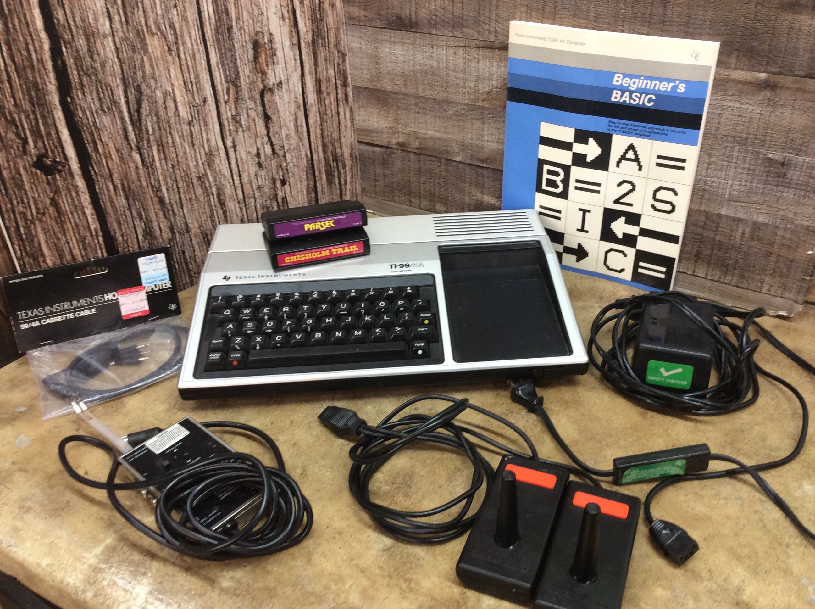 Texas Instruments Computer TI-99/4A Vintage Computer 1981 With - Etsy