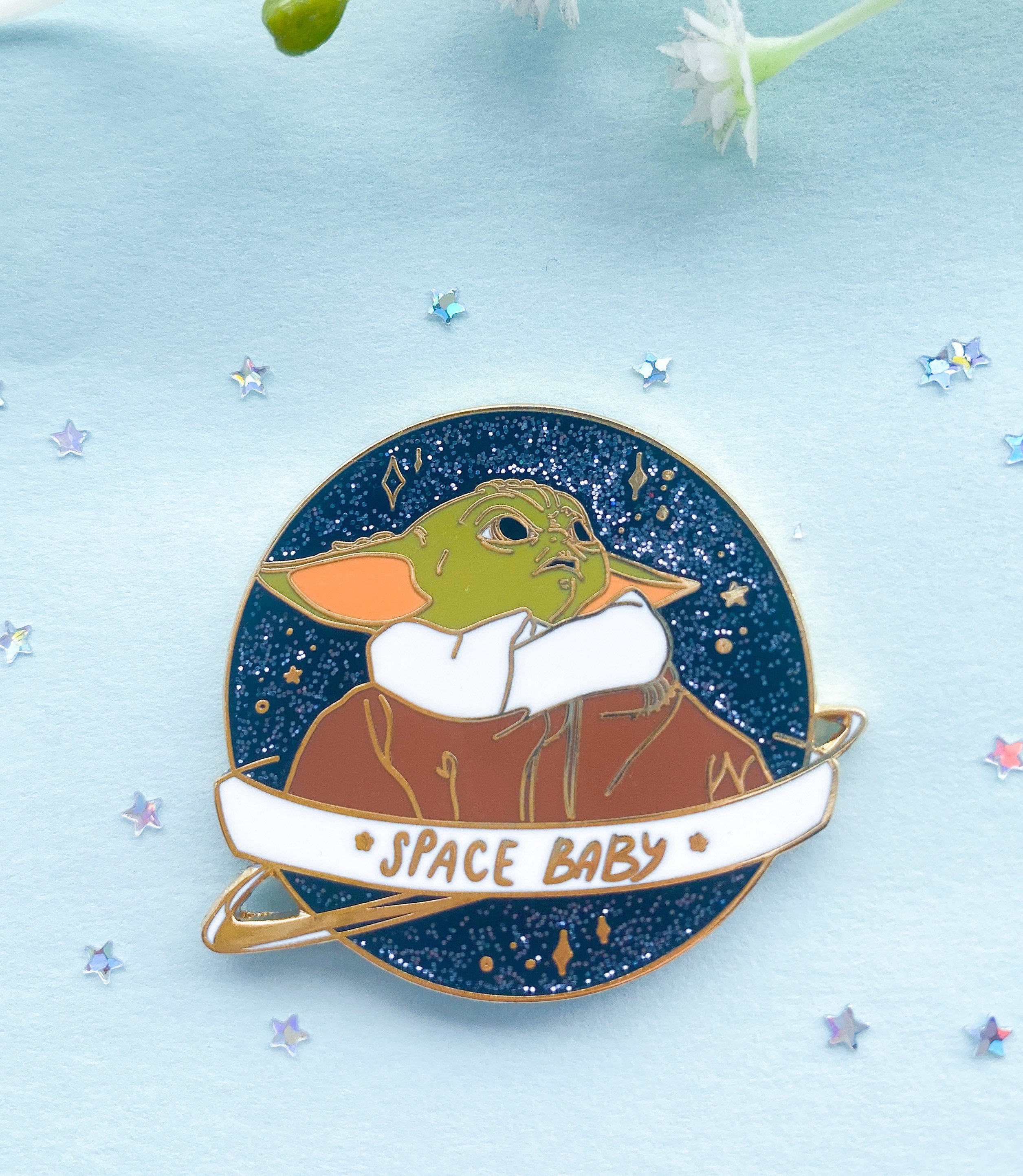 Grogu Pin Mandalorian the Child - the Asset Disney Star Wars Gold ...