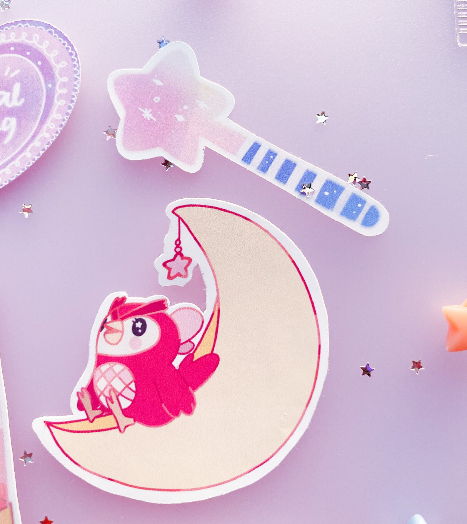 Animal Crossing Celeste Vinyl Cute Sticker Pack and Sticker | Etsy