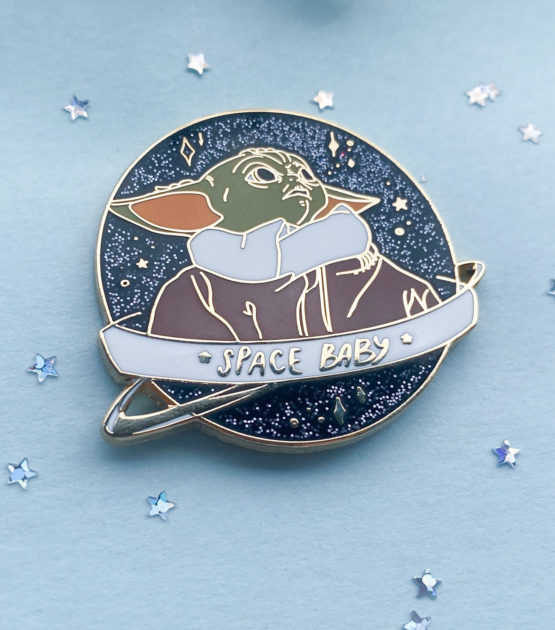 Grogu Pin Mandalorian the Child - the Asset Disney Star Wars Gold ...