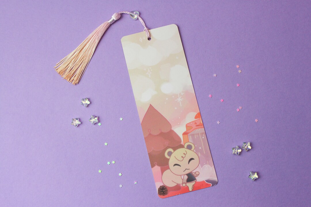 Animal Crossing Marshal Cute Kawaii Bookmark, New Horizons Switch Game ...