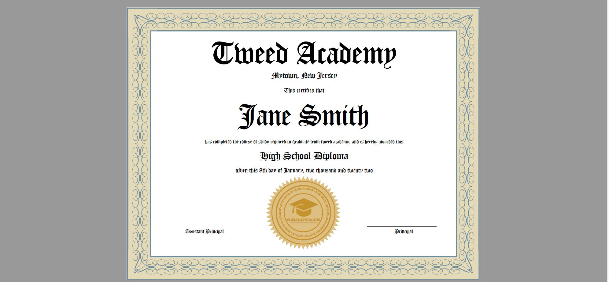 Homeschool Diploma Fully Editable Printable | Homeschool Supplies ...