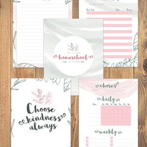 Printable Homeschool Life Planner Binder | Planner | Homeschool ...
